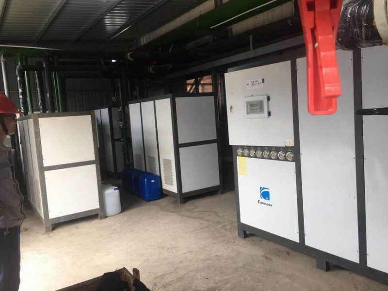 Success projects, water chillers projects supplied by COOLSOON